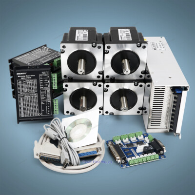 Stepper Controls & Drives - 4 Axis Stepper Motor Driver