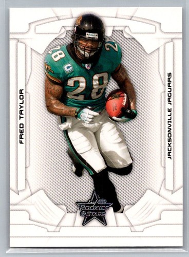 2008 Leaf Rookies and Stars NFL Card #45 Fred Taylor Jaguars Free ...