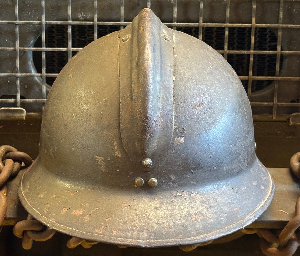 Spanish Civil War M.1926 Export Pattern Adrian Steel Helmet – Rare Size ...