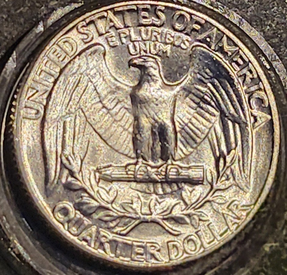 1962-P Washington Quarter Double Die Obverse Uncirculated Stunning ...