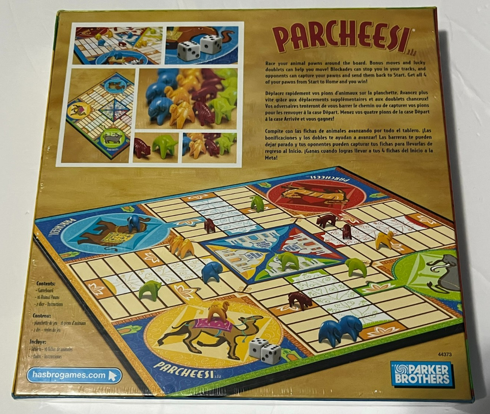 Parcheesi Classic Game of India 2009 Hasbro Parker Brothers | eBay