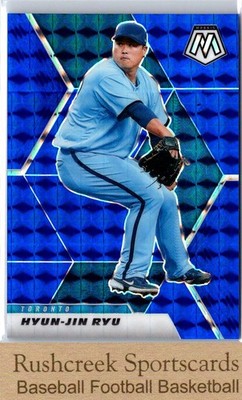 2021 Panini Mosaic #178 Hyun-Jin Ryu /99 Prizm Blue | eBay