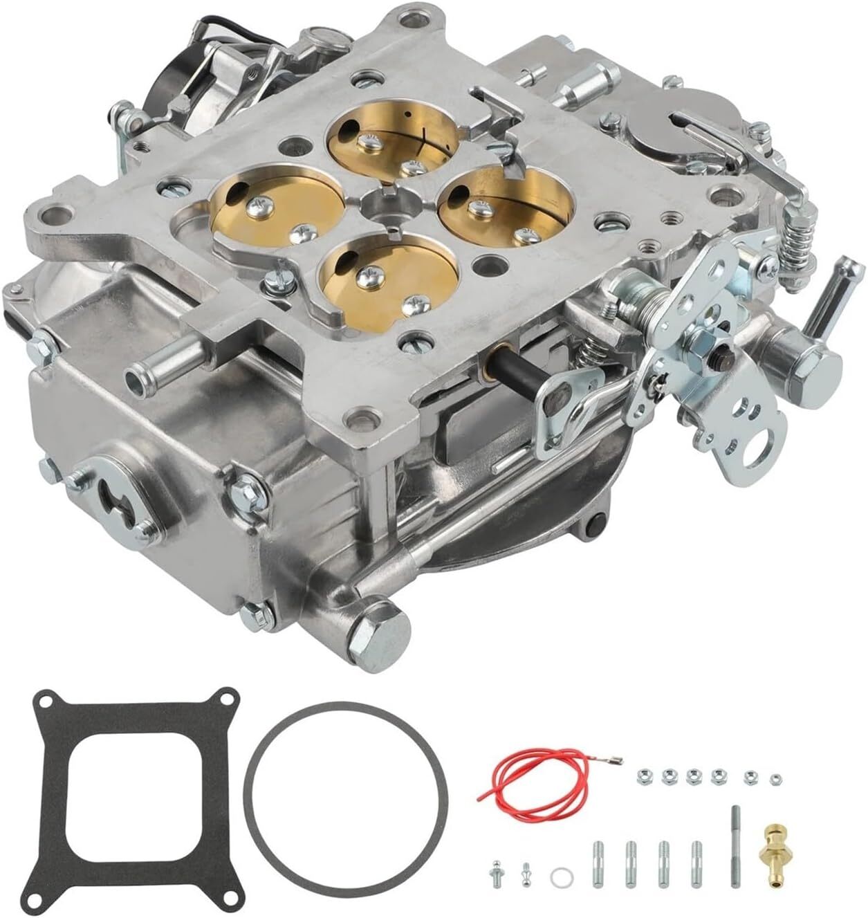 For Holley 4160 600 CFM 4 Barrel Carburetor Electric Choke 0-80457S FR ...