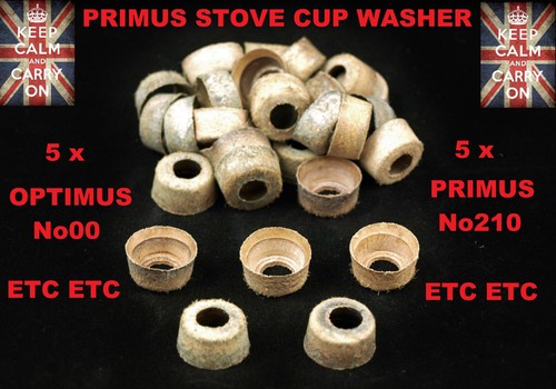 PRIMUS STOVE CUP WASHERS KEROSENE STOVE PUMP WASHERS PARAFFIN STOVE ...