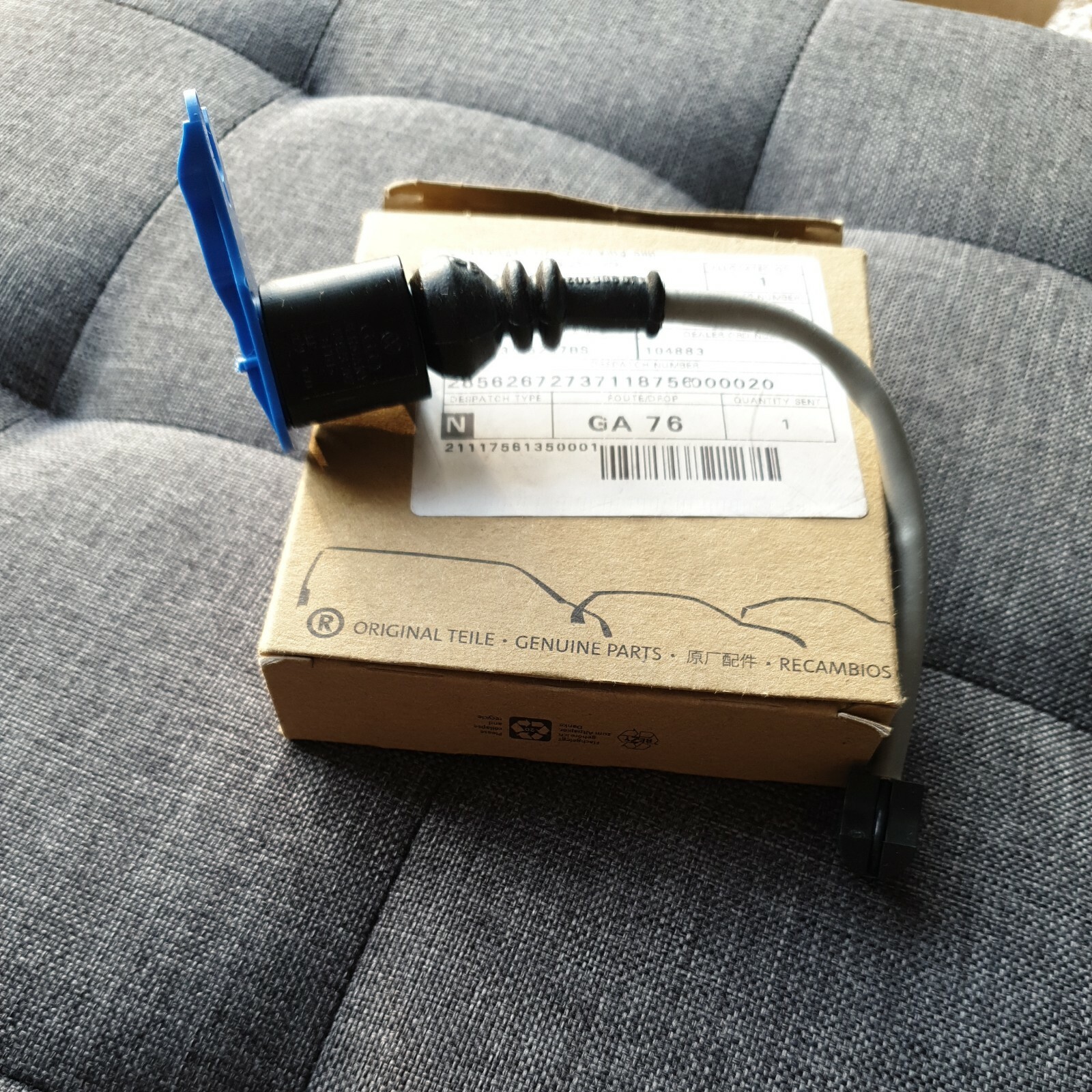 NEW GENUINE VW GOLF MK7 AUDI A3 FRONT BRAKE PAD WEAR INDICATOR WIRE ...