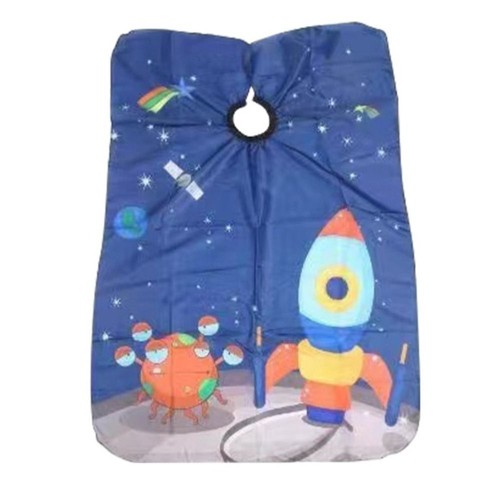 Professional Kids Cartoon Haircut Cape Cute Waterproof Cutting Gown | eBay
