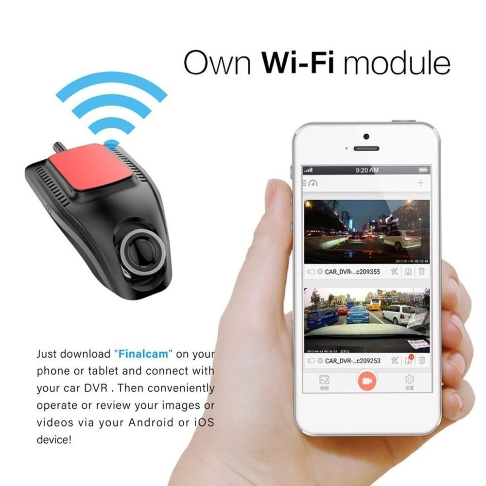 Small Eye Dash Cam Car DVR Recorder Camera With Wifi Full HD | eBay