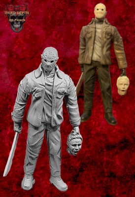 Jason Voorhees Figure | Friday The 13th | 150mm | 8K Resin 3D Print ...