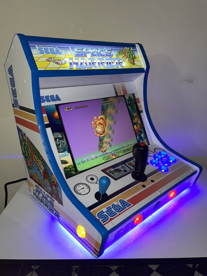 Sega Space Harrier Multicade Tabletop Bartop Arcade Cabinet Raspberry ...