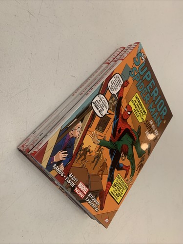 SUPERIOR SPIDER-MAN - Vol #1 2 3 Lot Marvel Comics Hardcover NM 2013 | eBay