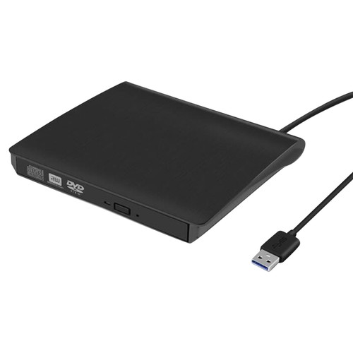 Optical Drive Case External RW DVD CD-ROM Reader 9.5mm 12.7mm PC USB 3. ...