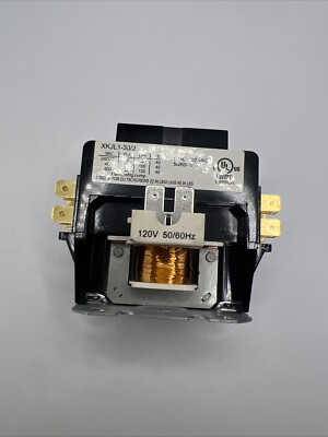 HVAC Motor Contactor, 120V 30 Amp Coil 2 Pole Replacement Relays | eBay