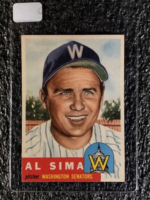 1953 Topps Baseball #241 Al Sima EX | eBay