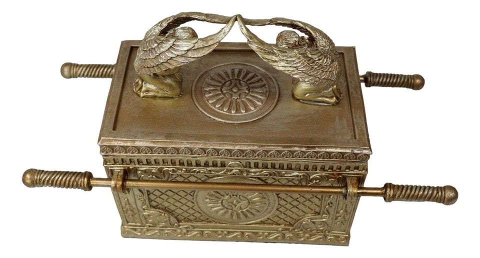 The Ark of the Covenant Box Model Collectible Golden Ark of Testimony ...
