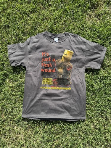 Vintage 2001 Monty Python Holy Grail It’s Just A Flesh Wound T-Shirt Sz ...