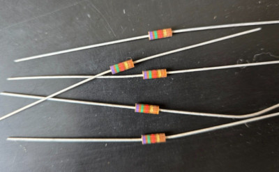 5pcs 7.5k ohm 1/4W 5% Metal Film Precision Axial Resistors ~ NEW ~ | eBay