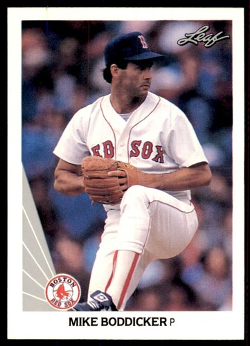 1990 Leaf Mike Boddicker Boston Red Sox #19 | eBay