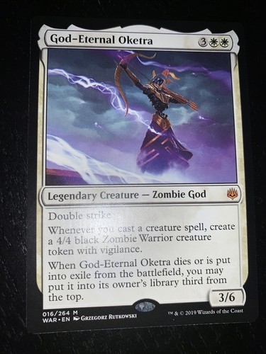 GOD-ETERNAL OKETRA- MTG MINT CARD 16/264-mythic | eBay