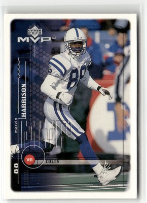1999 UPPER DECK MVP #78 MARVIN HARRISON INDIANAPOLIS COLTS | eBay