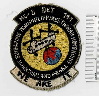 c1960s WE Are IT HC-3 Det 111 Helicopter Squadron US Army Shoulder ...
