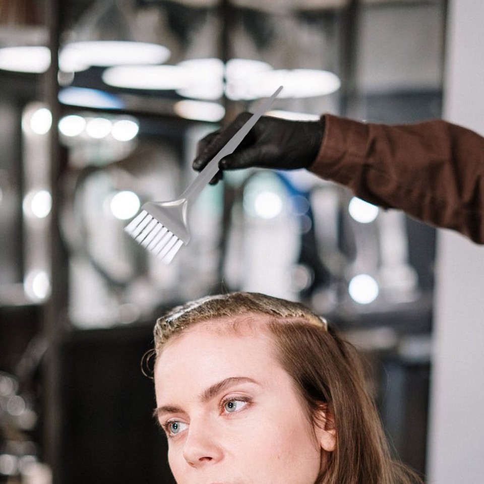 5 Pcs Hair Color Combs Hairdressing Brushes Salon Accessories Oil ...