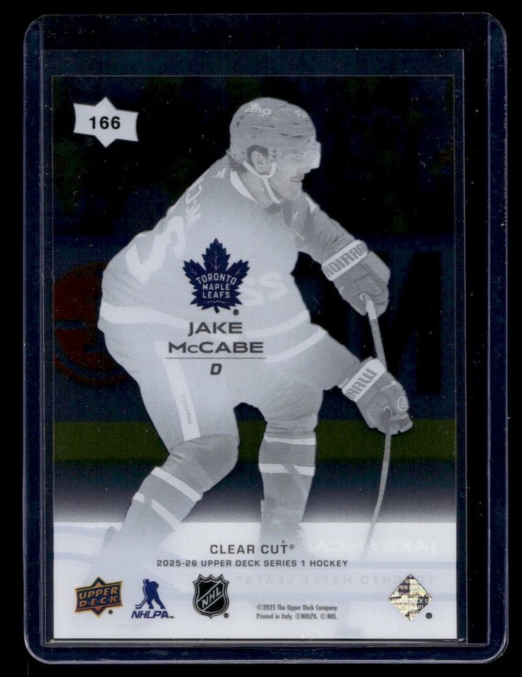2025-26 Upper Deck Clear Cut Jake McCabe #166 | eBay