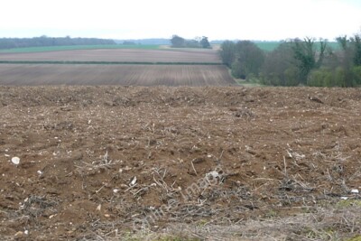 Photo 6x4 Land at Tufton Warren Tufton/SU4546 There are huge arable ...