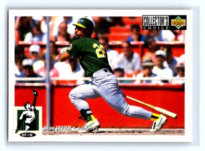 1994 Upper Deck Collectors Choice Stan Javier Oakland Athletics #598 | eBay