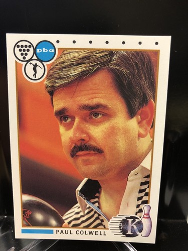 PAUL COLWELL 1990 Kingpins Collect-A-Card #30 Bowling Card Hall of Fame ...