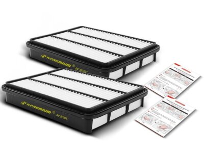 Engine Air Filter Set 73NTST92 for GX470 LX470 2003 1998 1999 2000 2001 ...