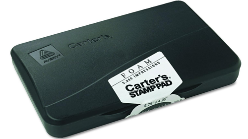 Carter's Stamp Pad Black Ink (21381) 166850 Black Ink Pad Rubber Stamp ...