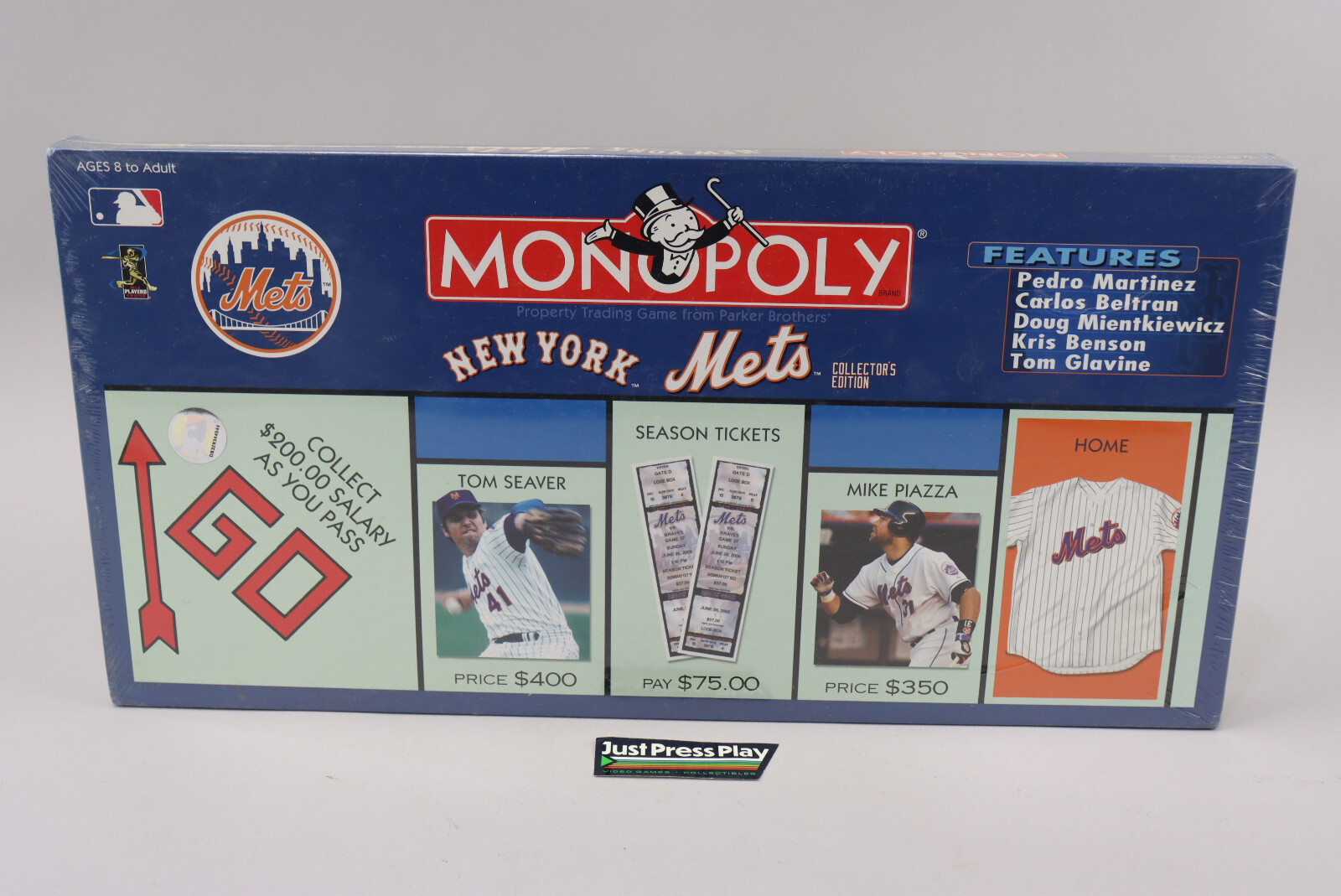 2005 Monopoly New York Mets Collector's Edition Board Game New Factory ...