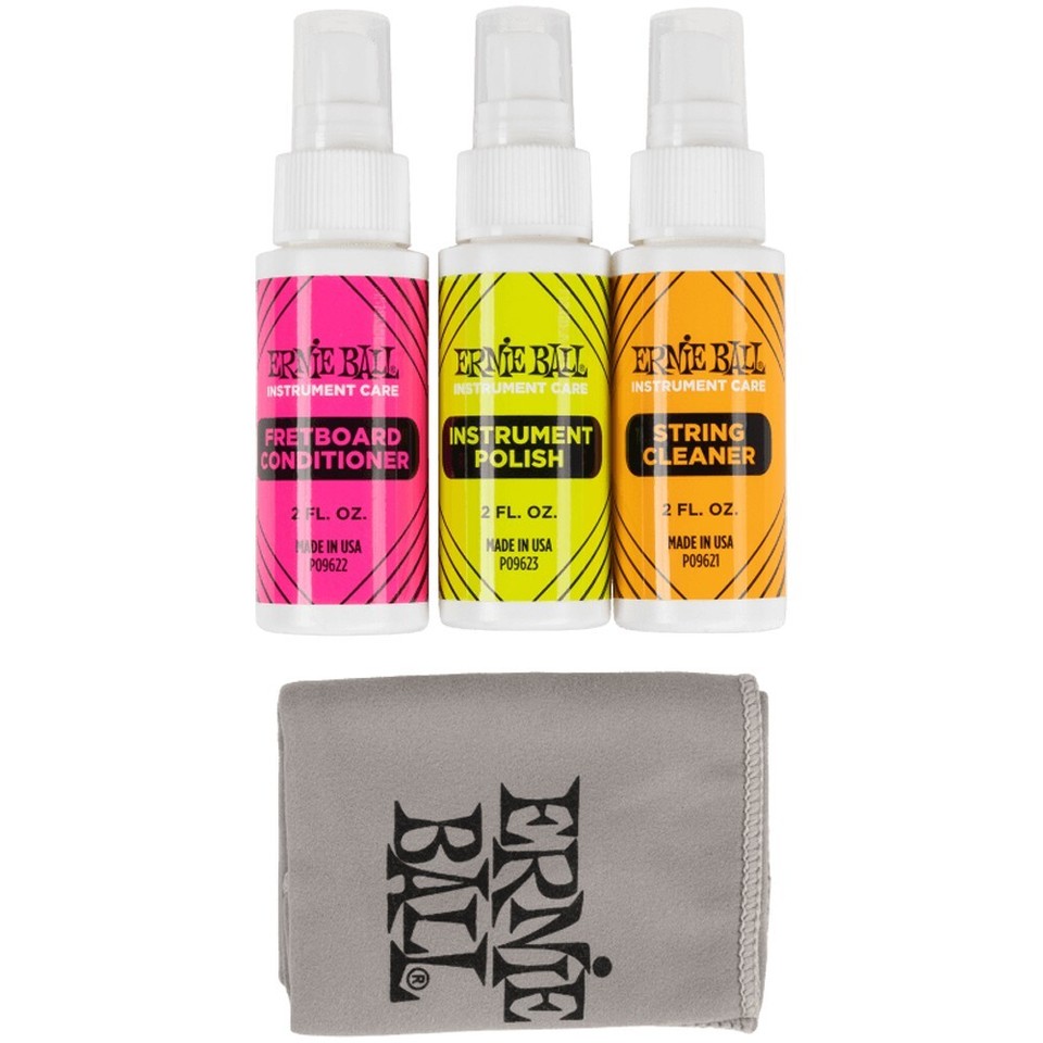 Ernie Ball P04225 Guitar Polish, Fretboard Conditioner and String ...