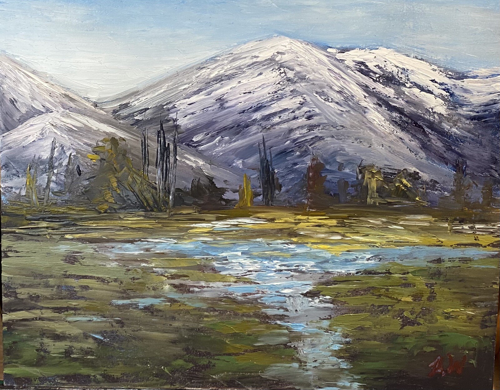 8”x10” Oil Painting By Adam Winegar 709039350925| eBay