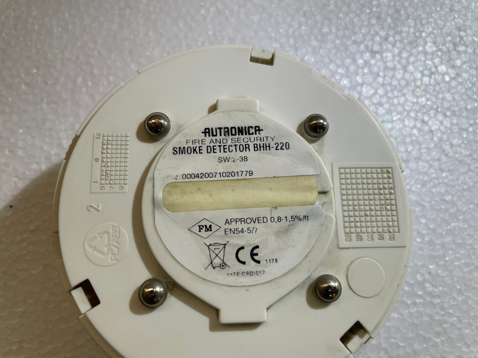 AUTRONICA BHH-220 SMOKE DETECTOR LOT OF 02 PCS | eBay
