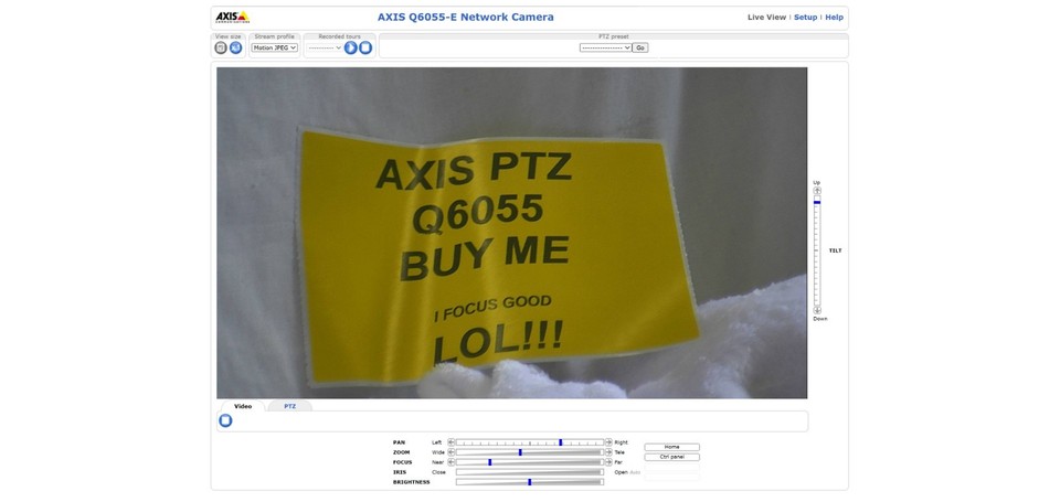 Axis Q6055-E 60Hz PTZ Outdoor Camera 32x Optical Zoom | eBay