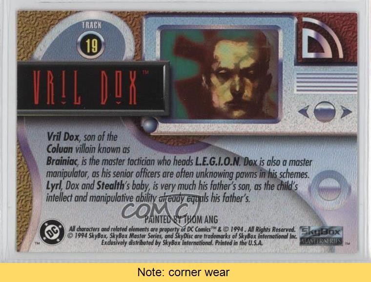 1994 SkyBox Master Series DC Comics Vril Dox #19 READ 2a1 | eBay