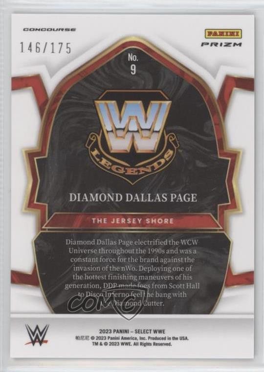 2023 Panini Select WWE Concourse Red Prizm /175 Diamond Dallas Page #9 ...