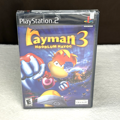NEW & SEALED! 2003 PS2 PlayStation 2 Rayman 3: Hoodlum Havoc Video Game ...