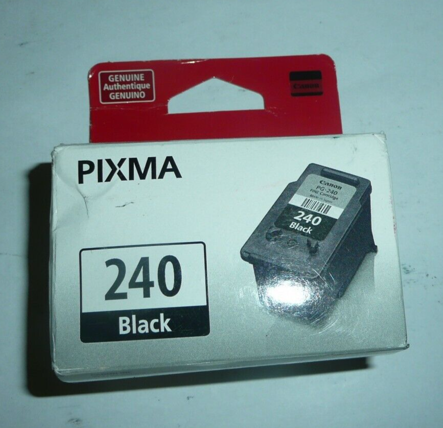 NEW GENUINE Canon Pixma 240 Black Ink PG-240 5207B001[AA] | eBay