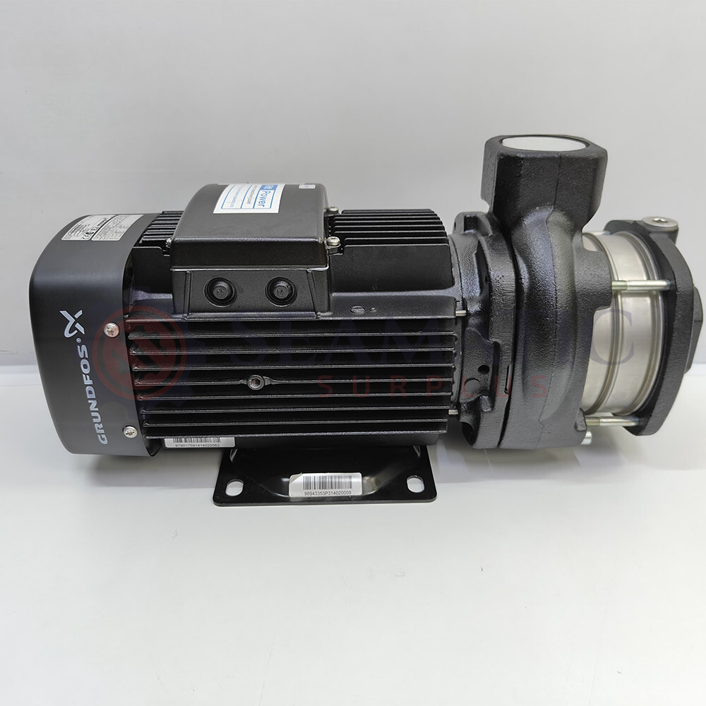 New Grundfos Water Pump CM10-3 / Pmax-10Bar/ 3HP / Q-10M3H/ Hmax- 47.6M ...