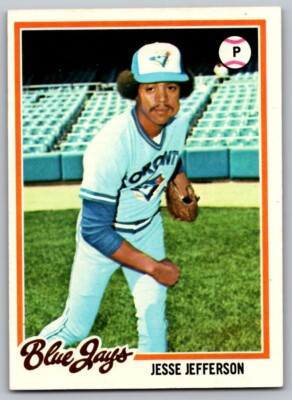1978 Topps #144 Jesse Jefferson Toronto Blue Jays | eBay