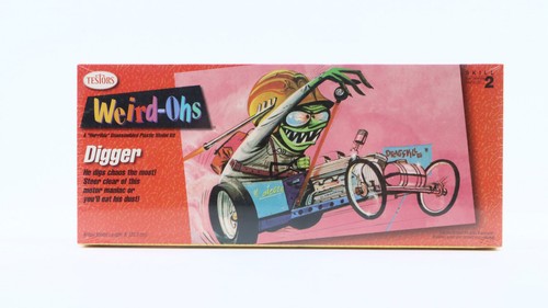 Vintage 1993 Testors Weird-Ohs DIGGER Model Kit Skill Level 2 New ...