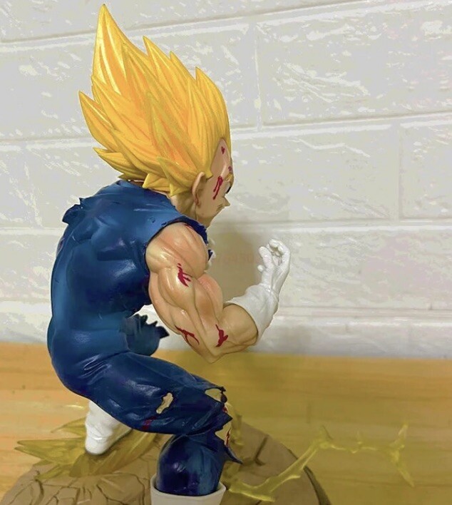 Dragon Ball Z Self-destruct Majin Vegeta Anime Figure Model Statue 11 ...