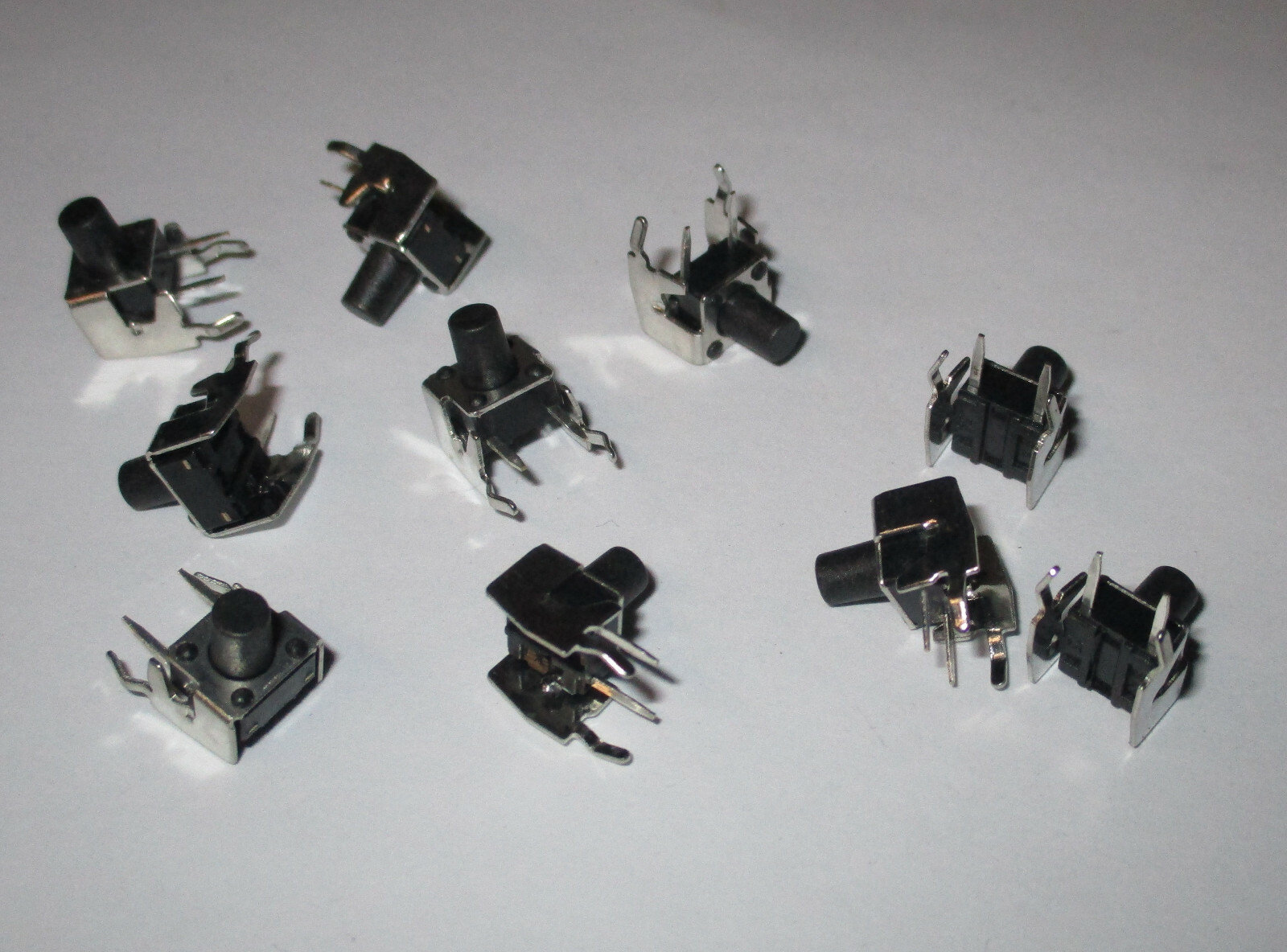 Taster 6x6 Winkel Winkeltaster Kurzhubtaster 2-PIN Drucktaster Print ...