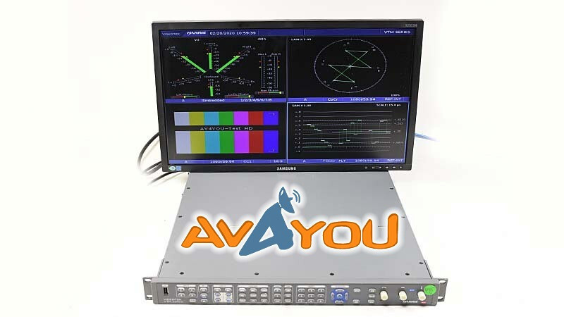 Harris Videotek VTM-4100 PKG Waveform Monitor Opt 10 SD/HD A3-OPT-2 | eBay