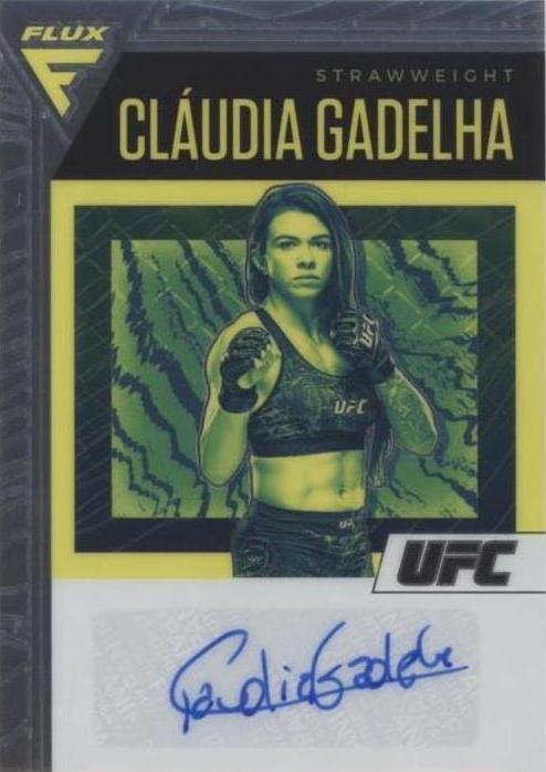 2021 Panini Chronicles UFC - Flux Auto Claudia Gadelha #Fa-Cgh (AU) for ...