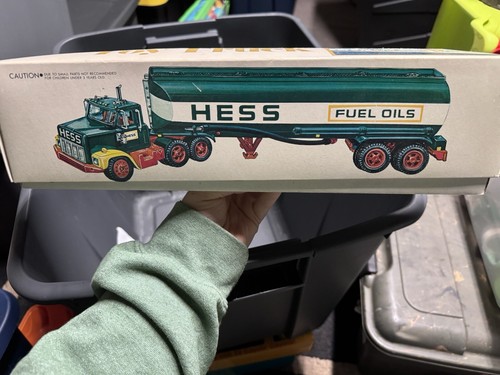 Vintage 1977 Hess Toy Truck Gasoline Fuel Oil Tanker w/ Box | eBay