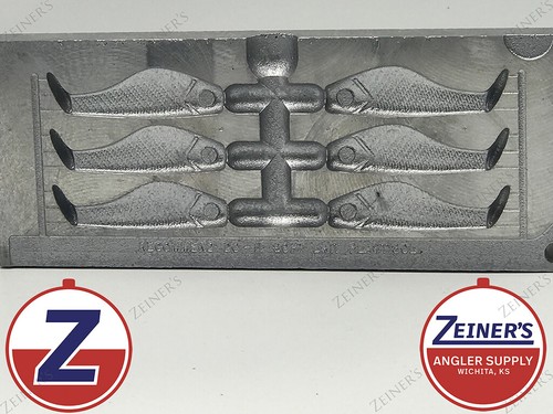 96011 Do-It Paddle Tail Mold PT-6-225 Essential Series 2.25 in 6 cavity ...