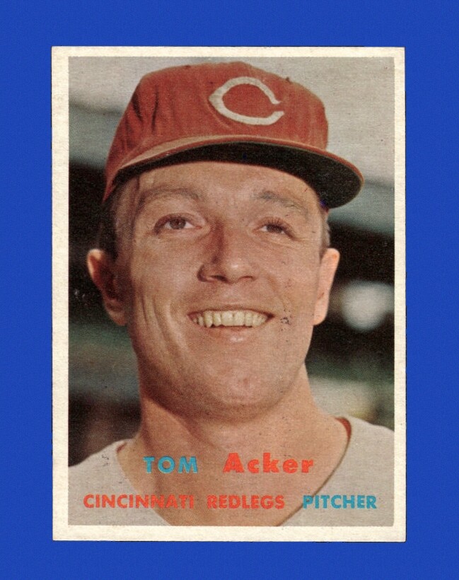 1957 Topps Set-Break #219 Tom Acker NM-MT OR BETTER *GMCARDS* | eBay